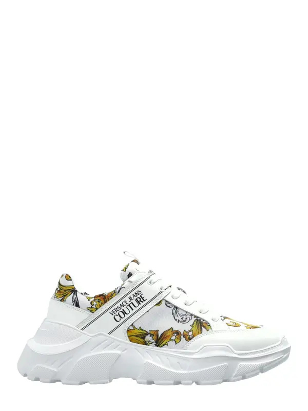Versace Barocco Sneakers - White