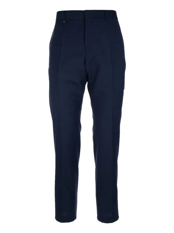 Hugo Slim-cut Trousers - Blue