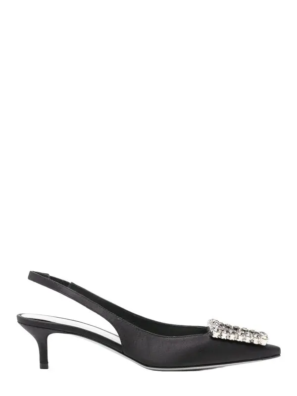 Roberto Festa 50mm Futura Slingback Pumps - Black