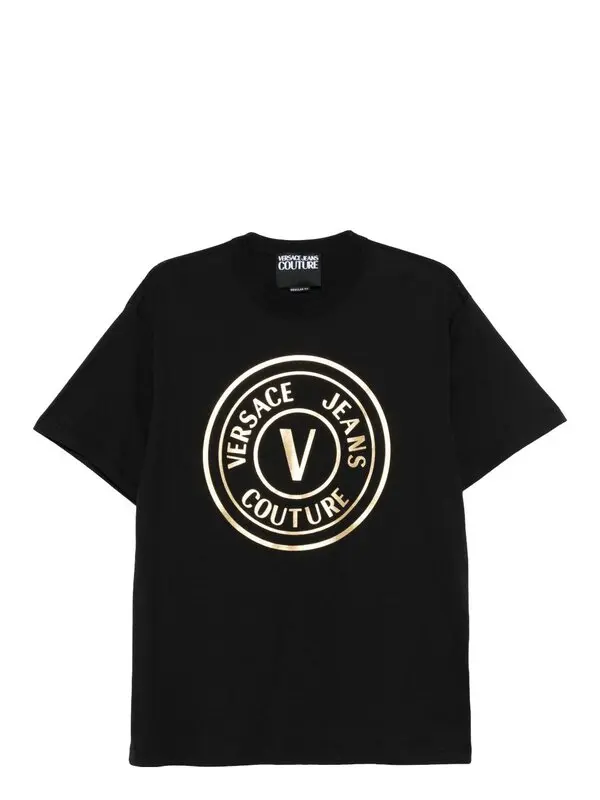 Versace V-emblem T-shirt - Black