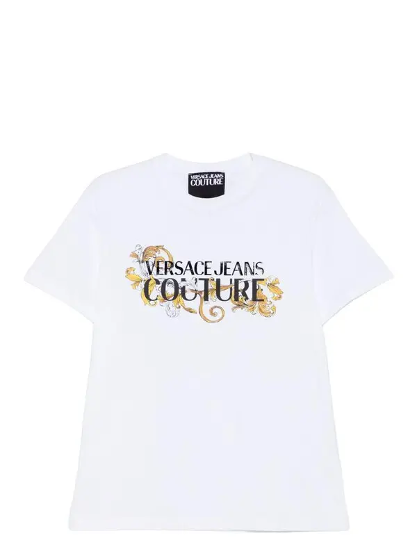 Versace Logo-print T-shirt - White
