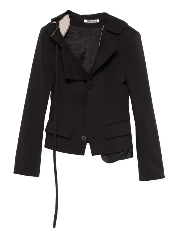 Ottolinger Deconstructed Blazer - Black