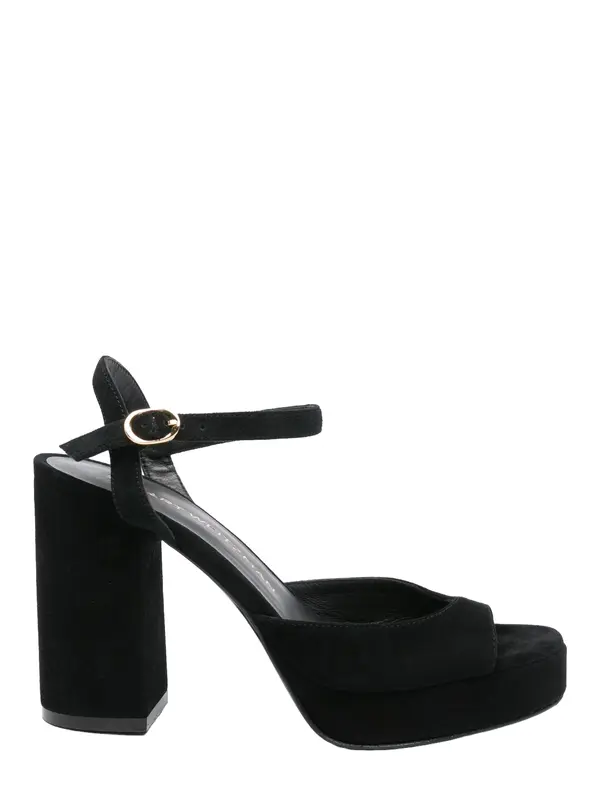 STUART WEITZMAN 105mm Dayna Ii Sandals - Black