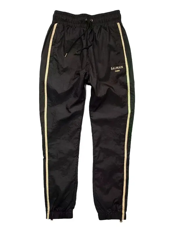 PUMA X Balmain Side-stripe Track Pants - Black