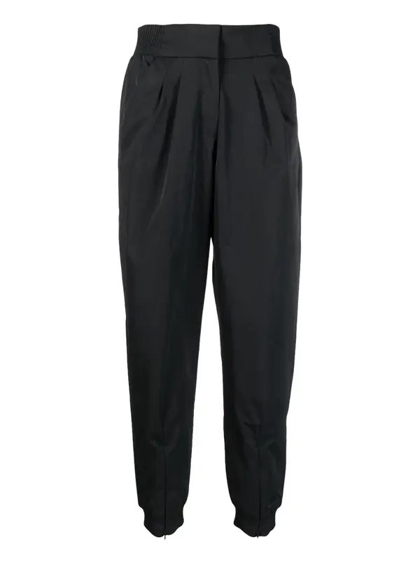 Nike High-waisted Tapered Trousers - 010 Black/black