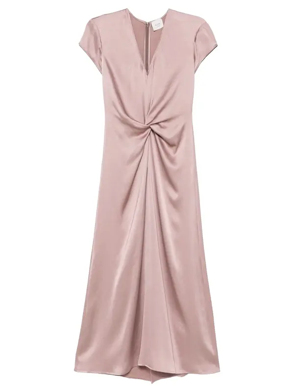 ALYSI Satin Maxi Dress - Pink