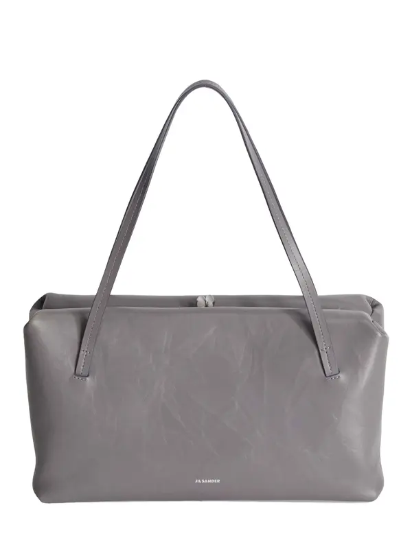 JIL SANDER Medium Goji Pillow Tote Bag - Grey