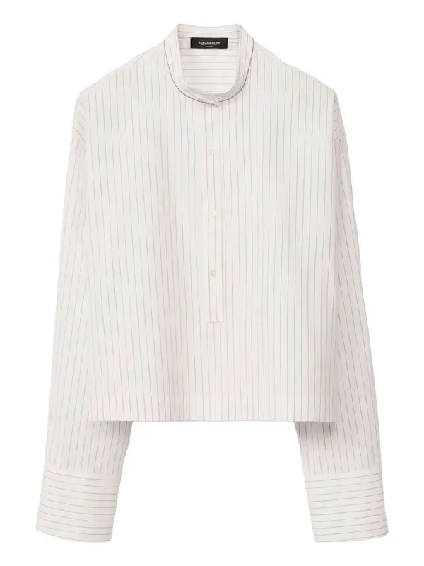 Fabiana Filippi Striped Shirt - White