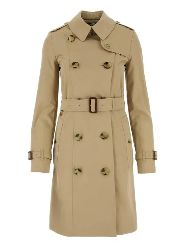 Burberry Heritage Chelsea Trench Coat - Beige O Tan