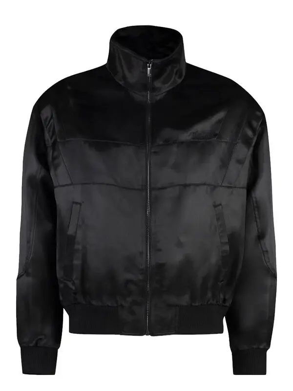 Saint Laurent Teddy Full Zip Jacket - Black