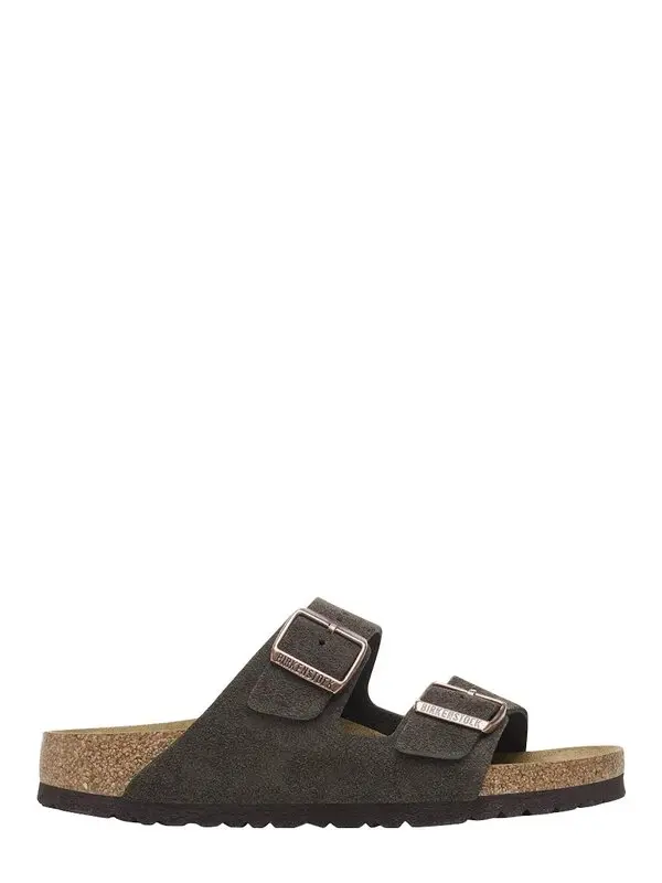BIRKENSTOCK Arizona Suede Sandals - Mocha