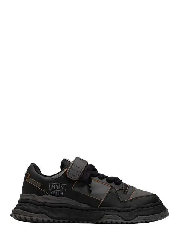 Mihara Yasuhiro Keith Og Sole Leatherin Sneakers - Black/grey