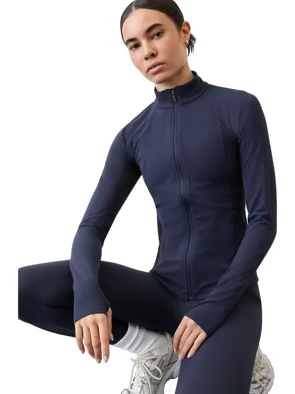 Athleta Salutation Jacket 2.0 - Navy