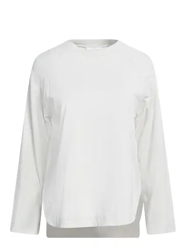 Alpha Studio T-shirt In Cotton And Elastane - Off White