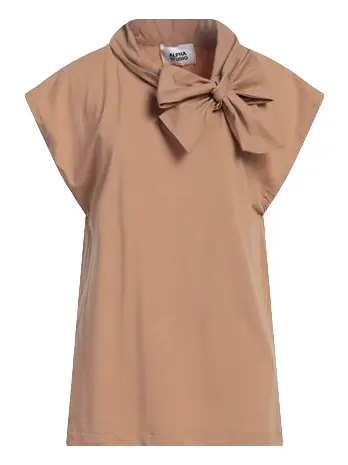 Alpha Studio Bow Blouse - Beige