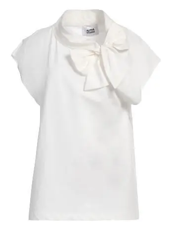 Alpha Studio Bow Blouse - White