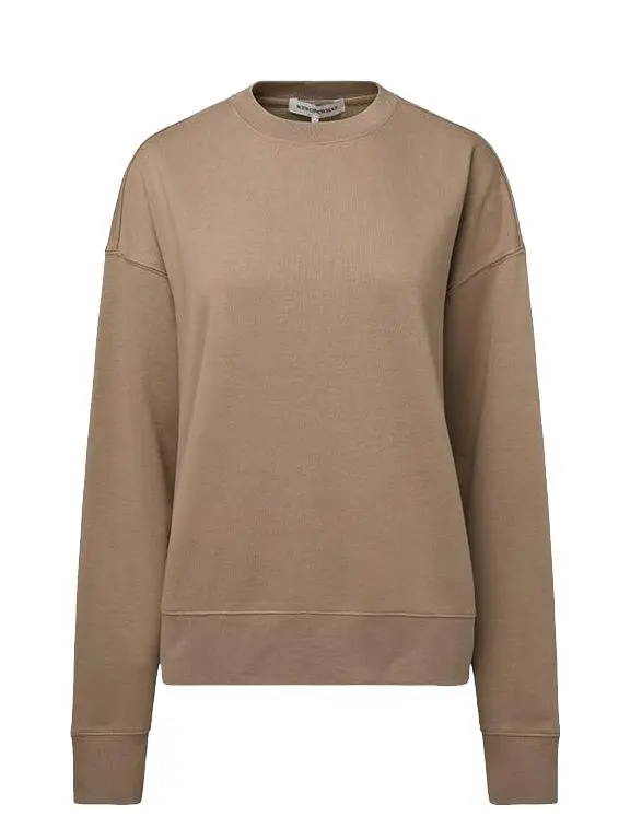 WeWoreWhat Oversized Crewneck Sweatshirt - Cashmere