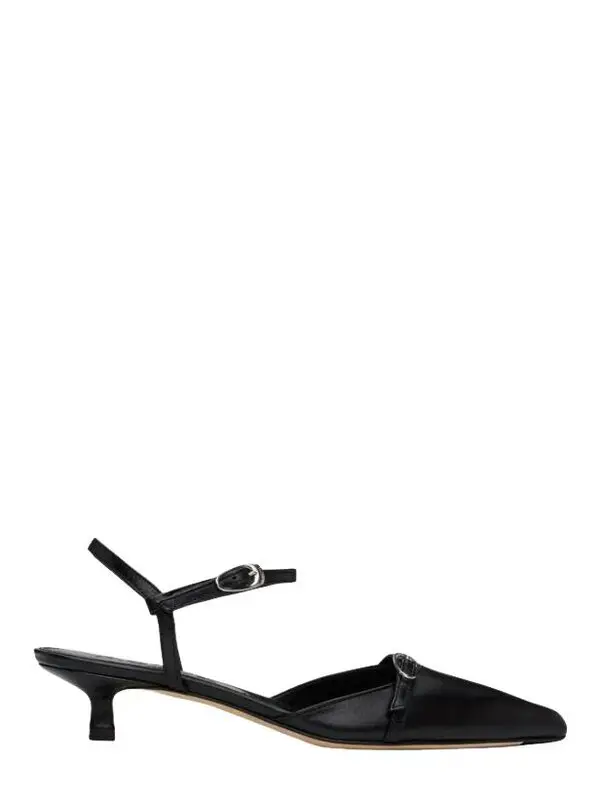aeydĒ - Melia Leather Kitten Heels