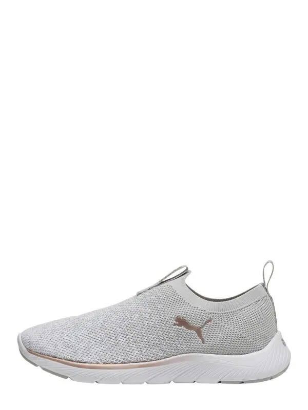 PUMA Softride Remi Knit Slip-on Sneakers - Gray