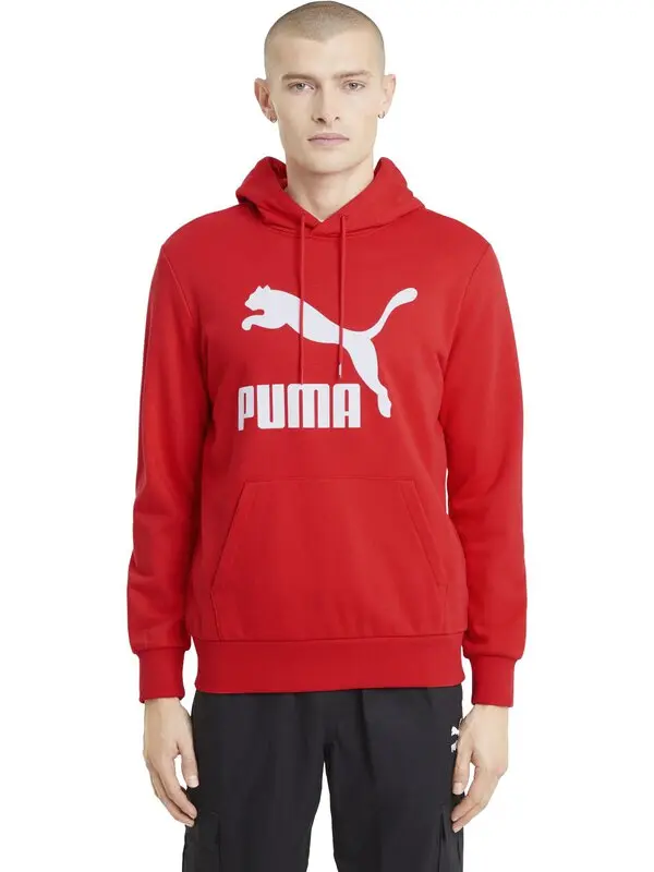 PUMA Classics Logo Hoodie - Red