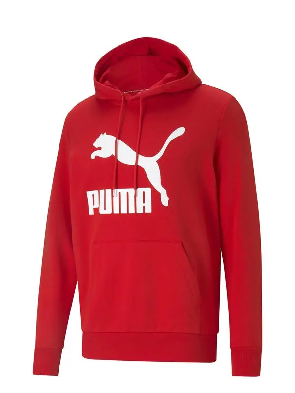 PUMA Classics Logo Hoodie - Red