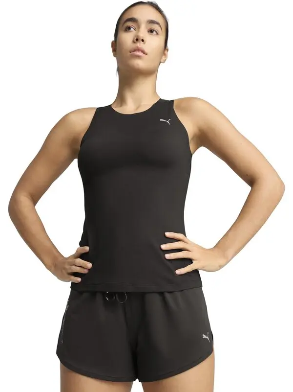 PUMA Cloudspun Ultra Soft Running Tank Top - Black