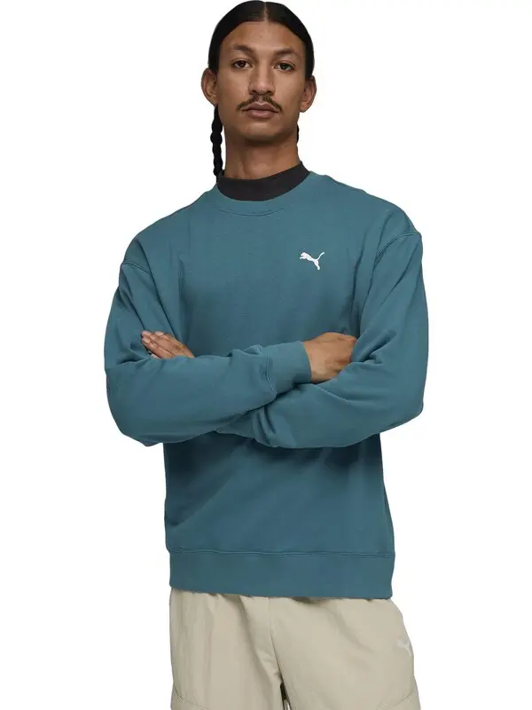 PUMA Wardrobe Essentials Relaxed Crew - Green