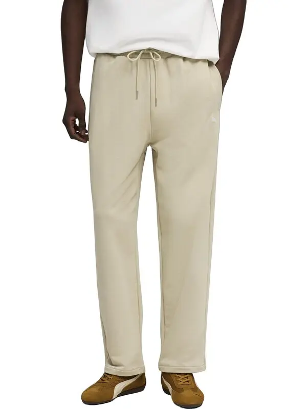 PUMA Wardrobe Essentials Relaxed Sweatpants - Beige