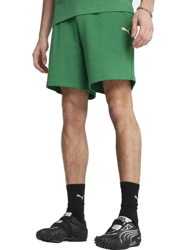 PUMA Wardrobe Essentials Relaxed 7" Shorts - Green