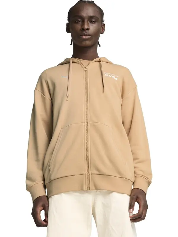 PUMA Porsche Legacy Sweat Jacket - Brown