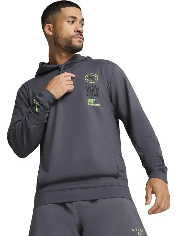 PUMA X Hyrox Cloudspun Performance Hoodie - Gray