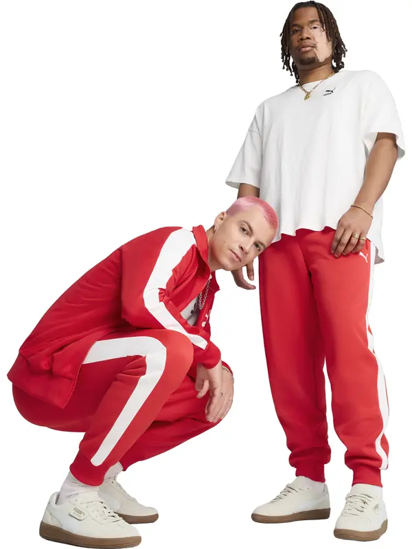 PUMA T7 Track Pants - Red
