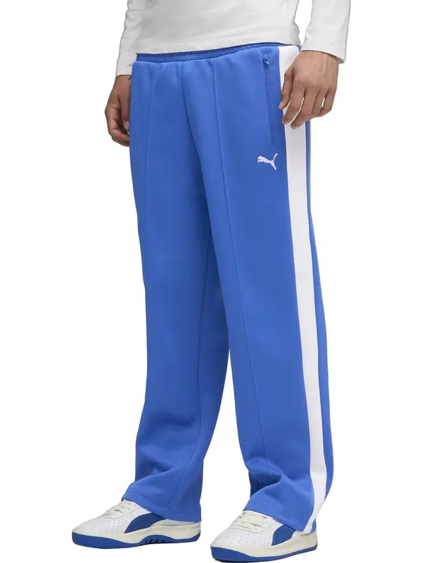 PUMA T7 Relaxed Track Pants - Blue