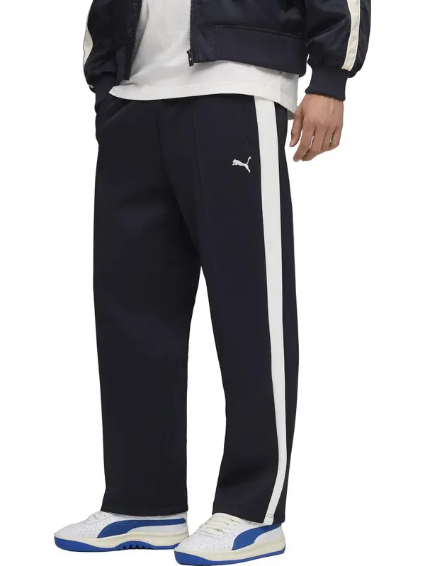 PUMA T7 Relaxed Track Pants - Blue