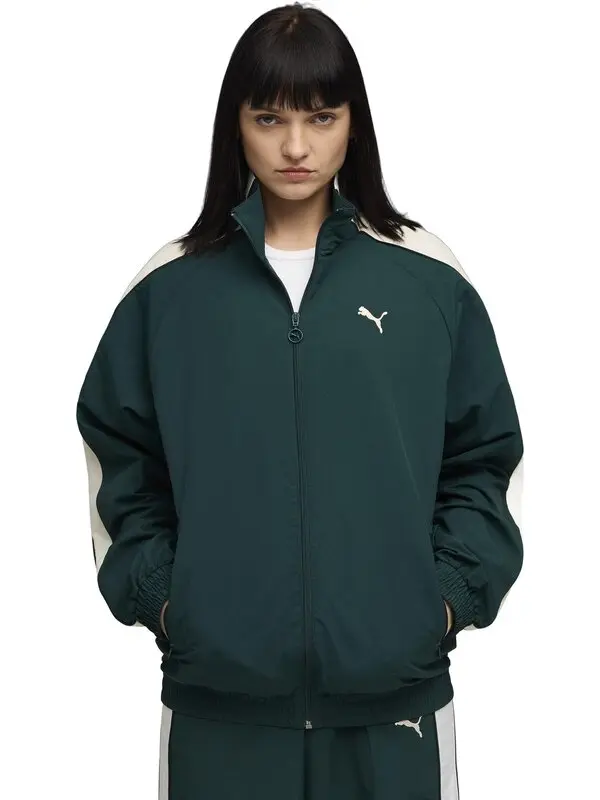 PUMA T7 Oversized Track Jacket - Green