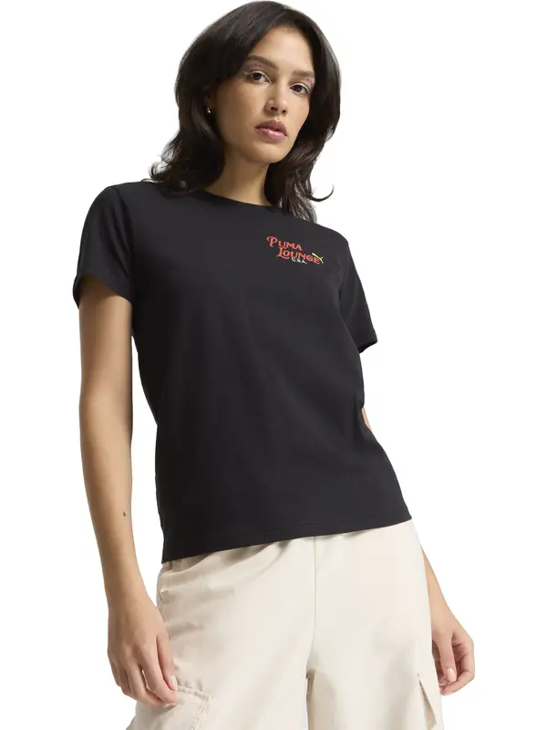 PUMA Las Vegas Cowgirl T-shirt - Black