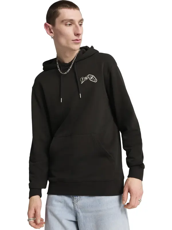 PUMA Graphics Hotel Hoodie - Black