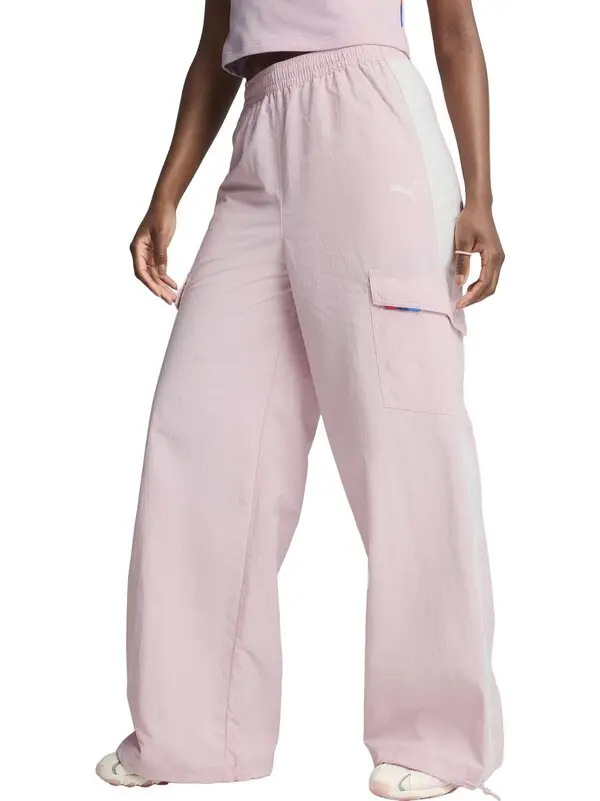 PUMA Bmw Motorsport Woven Cargo Pants - Pink