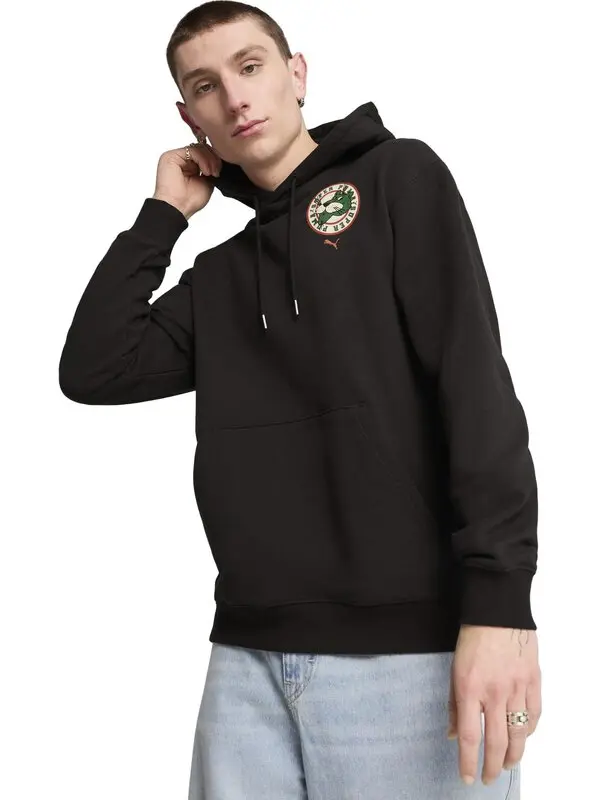 PUMA Graphic Hoodie - Black