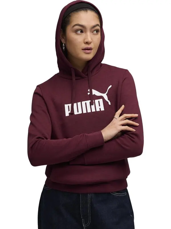 PUMA Essentials Fleece Hoodie - Ruby Shimmer