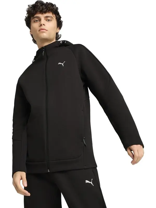 PUMA Evostripe Full-zip Hoodie - Black