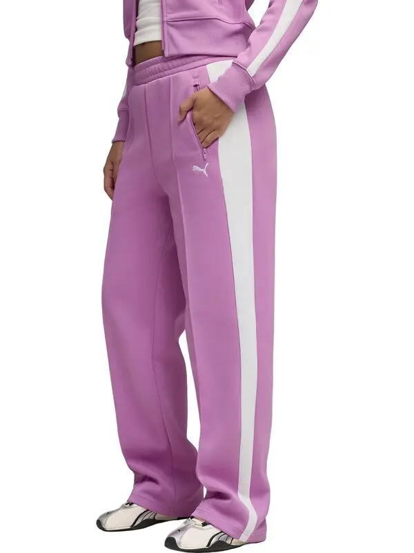 PUMA T7 Straight Track Pants - Pink