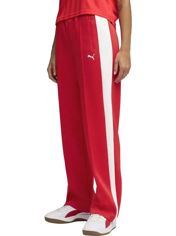 PUMA T7 Straight Track Pants - Red