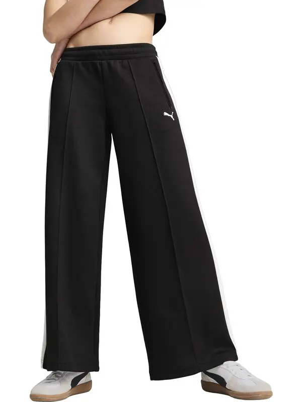 PUMA T7 Low Rise Track Pants - Black