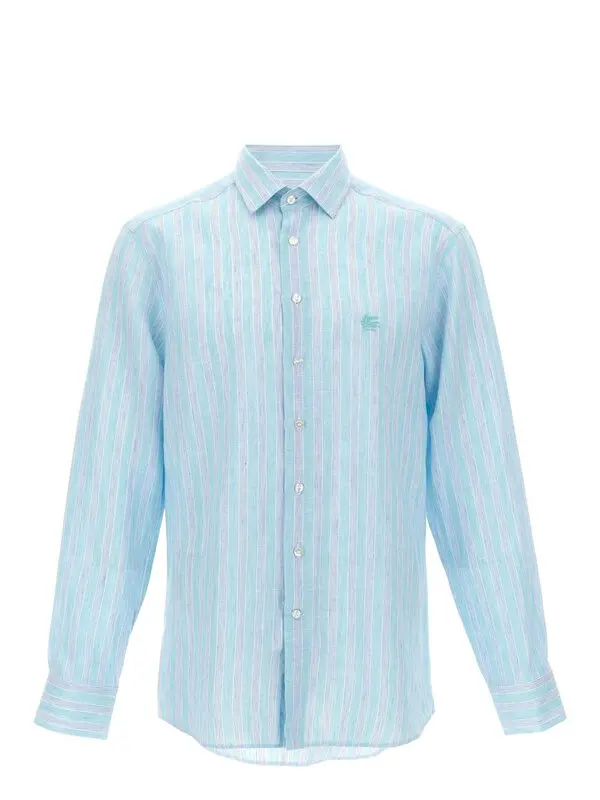Etro Linen Shirt - Blue