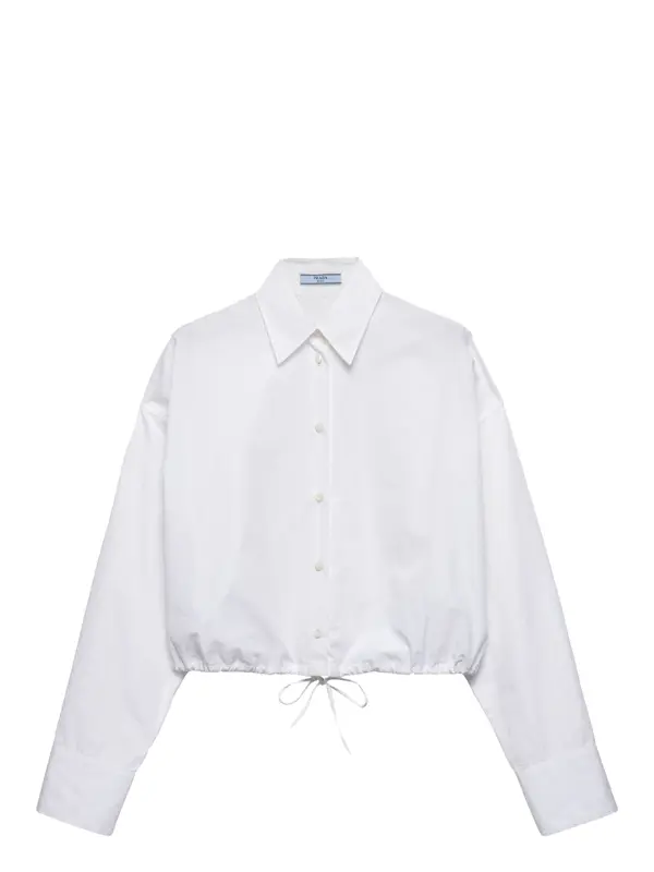 Prada Poplin Shirt - White