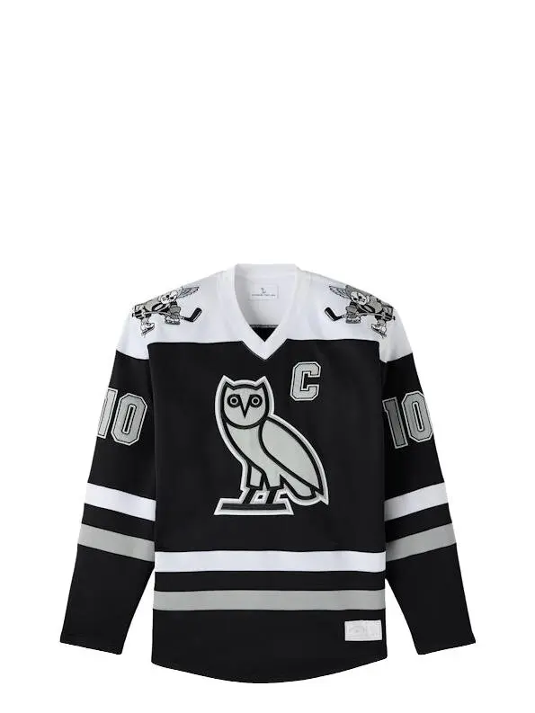 OVO Icon Hockey Jersey - Black