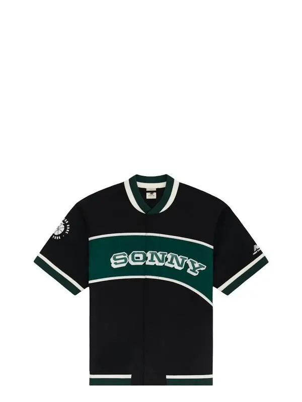 Aimé Leon Dore X New Balance Sonny Ny Warm Up Top - Black/green