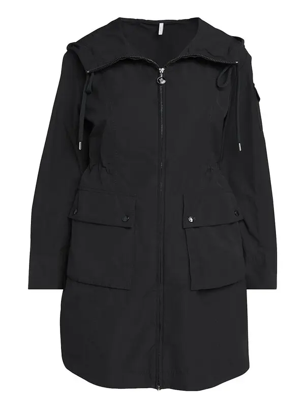 Moncler Laerte Long Hooded Parka - Black