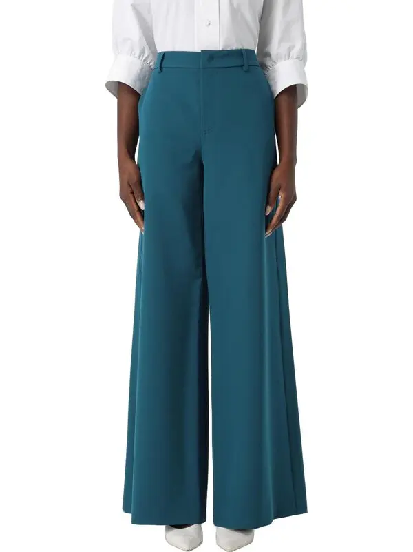 Moschino Wide Leg Trousers - Teal